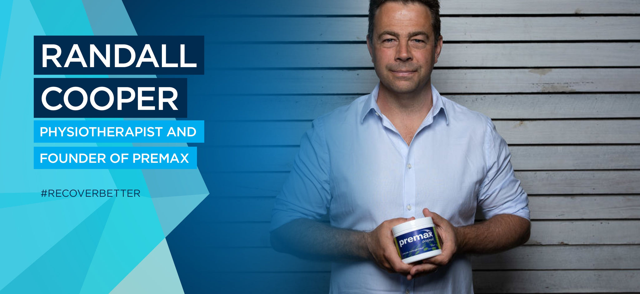 Randall Cooper: Physiotherapist and founder of Premax